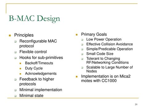 ppt mac layer protocols for sensor networks powerpoint presentation