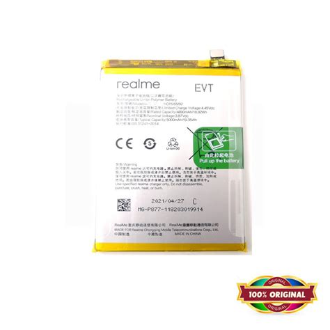 Original Battery For Realme C35 2022 6 6 Inch 5000 MAh Garansi 1 Bulan Lazada Indonesia