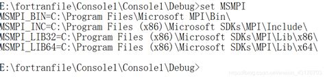 Vs2103intel2013msmpi运行fortran并行程序fortran90配置mpi Csdn博客