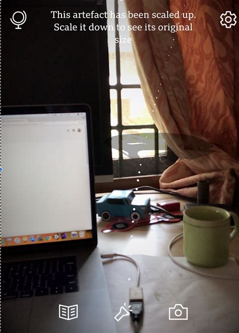 Unity Game Engine How To Show A Tracking Line From Where The Model Is Placed In Augmented