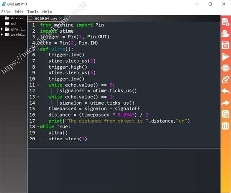 Interfacing HC SR Ultrasonic Sensor With Raspberry Pi Pico