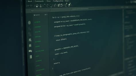 Premium Photo Close Up Of Lines Of Code Running On Computer Display