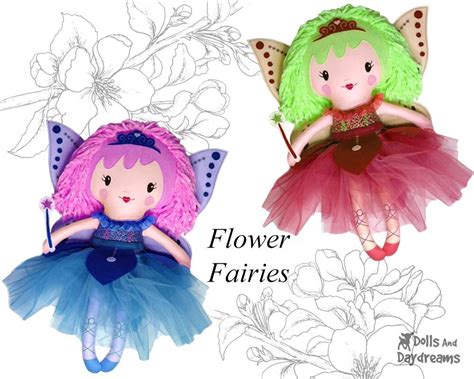 Sugar Plum Fairy Sewing Pattern Dolls And Daydreams
