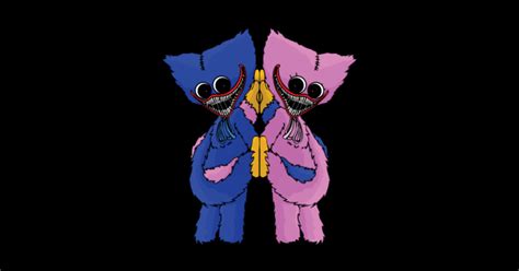 Fnf Poppy Playtime Friendly Huggy Wuggy And Kissy Hippie Hippie Tumblr Fnf Poppy Playtime