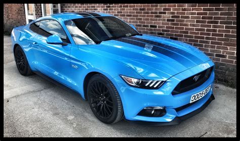 Mustang 50gt In Grabber Blue Not Just Another Brick In The Wall Ford Mustang Shelby Gt500