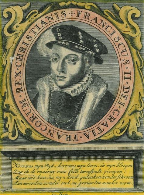 Portrait Of Francis Ii Of France 1544 1560 The Online Portrait
