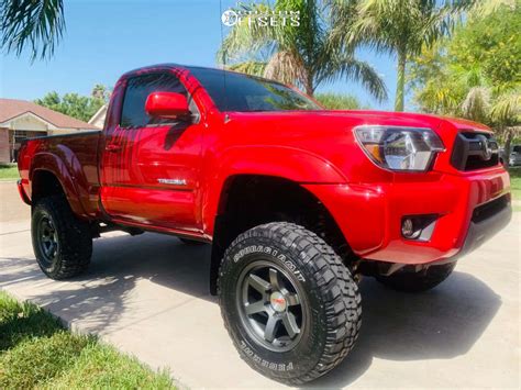 2012 Toyota Tacoma With 17x9 12 Level 8 Mk6 And 28570r17 Federal