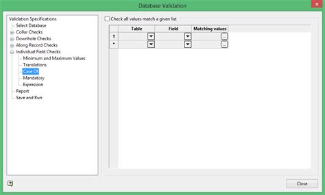 Isis Utilities Validate Individual Field Checks Case Of