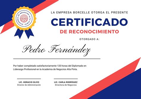 Página 17 Plantillas De Certificados Gratis Y Editables Canva