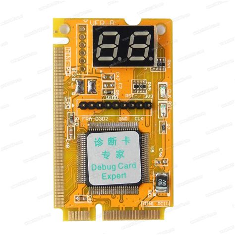 In Mini PCI PCI E LPC PC Laptop Analyzer Tester Diagnostic Post Test Card