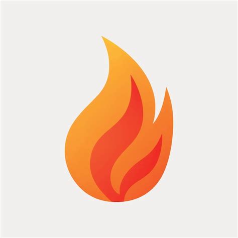 Vibrant Flame Icon Illustration Premium Ai Generated Vector