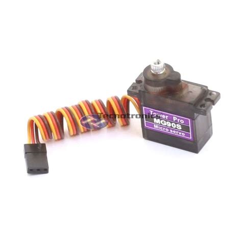 micro servo motor mg90s 9g para arduino tecnotronics