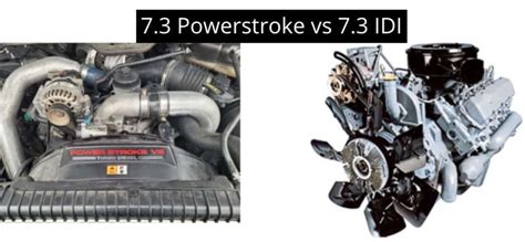 7 3 Powerstroke Vs 7 3 Idi Whats The Difference Vehicle Help