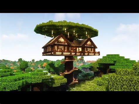 Tree House Minecraft Tutorial YouTube In 2024 Minecraft House Designs Minecraft Houses