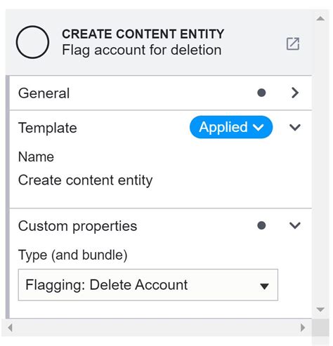 schedule a flagged account for deletion [ 3323689]