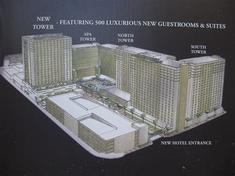 Golden Nugget Tower Layout