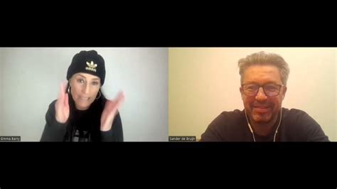 Interview Emma Barry And Sander De Bruijn Sander De Bruijn