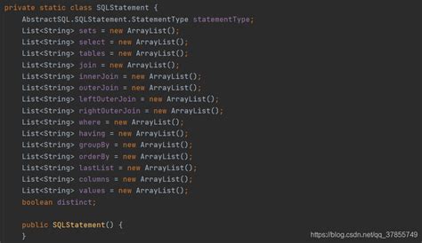 Mybatis Provider：sql类源码分析（sql语句构建器）mybatis Sqlprovider Join On Csdn博客