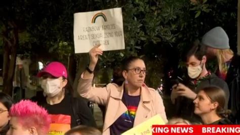 Protesters Clash At Cumberland City Council In Sydney S West Over