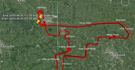 Gps Data From My Checkride Imgur