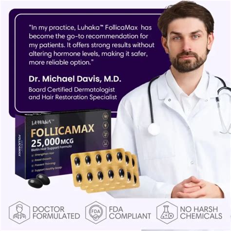 Luhaka™ Follicamax 25000 Mcg Hair Growth Support Maygulu