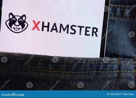 Xhamster Logo Displayed On Smartphone Hidden In Jeans Pocket Editorial Stock Photo Image Of