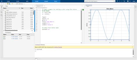 Matlabit Editing A Plot In Matlab Using The Plot Editor