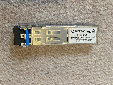 Accedian Networks 8sn 000 1000base Lx 1310nm Smf Transceiver 3 In Acton London Gumtree
