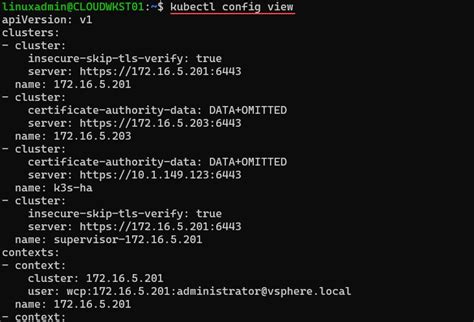 Kubectl Get Context List Kubernetes Cluster Connections Context Connection Cluster