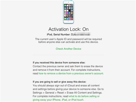 Avoid Buying Locked Iphones With Apples Activation Lock Status Page