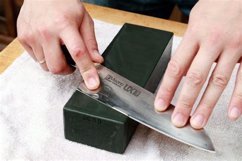 How To Sharpen A Knife With A Whetstone Knife Sharpening Knife Making Best Knife Sharpener