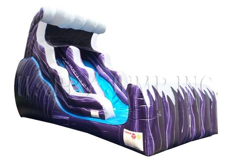 PURPLE DOUBLE DIP WATER SLIDE Water Slide Rental In Jacksonville
