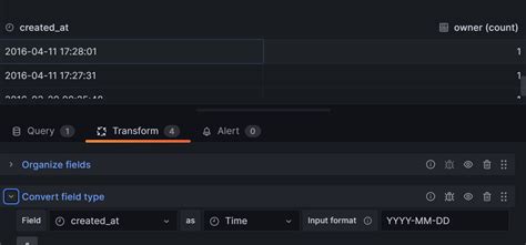 Transformations Convert Field Type Yyyy Mm Dd Does Not Work · Issue