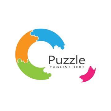 Puzzle Logo Vector Hd Png Images Puzzle Logo Vector Icon Template