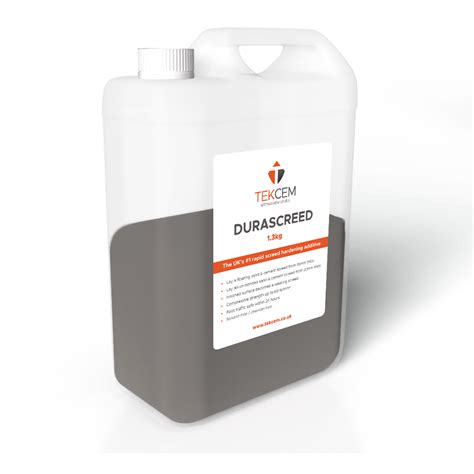Tekcem Durascreed Screed Hardening Additive 1 3kg 4 Per Box Screeds Direct
