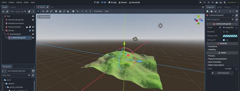 Adding Collision To A Randomly Generated Meshinstance3d Help Godot