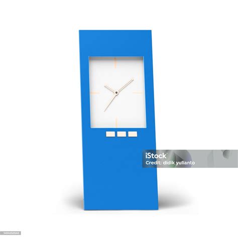 Colorful Alarm Clock For Your Asset Time Project Isolated On White
