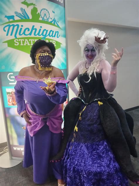 Me As Princess Jasmine Purple Outfit At Motor City Comic Con Rblackcosplaygirls
