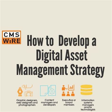 How To Develop A Digital Asset Management Strategy Infographic Skillz