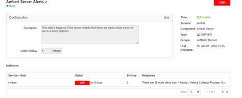 solved how to get rid of stale alerts in ambari cloudera community