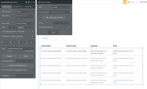 Filter A Repeating Group By A Field That Does Not Belong To The