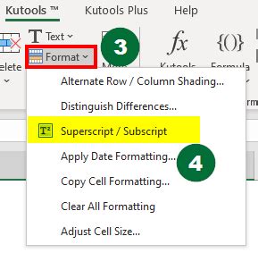 Subscript In Excel How To Use How To Add To Excel Ribbon 21