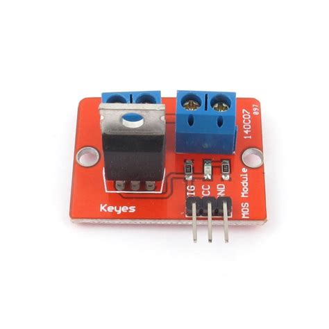 10db mosfet gomb irf520 mosfet illesztő modul arduino kar raspberry pi