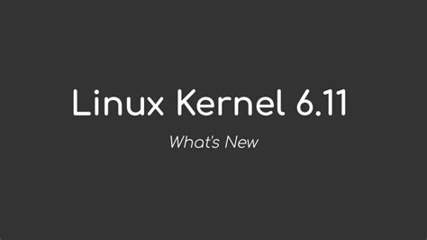 on linkedin linux kernel 6 11 officially released here
