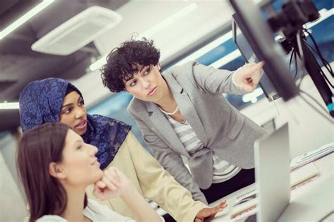 Premium Photo Young Multiethnics Business Team Of Software Developers