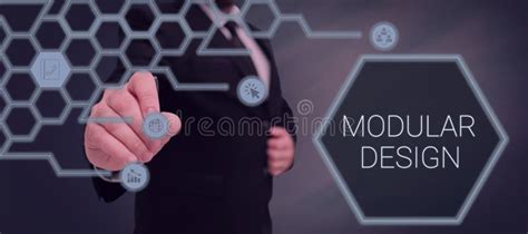 Conceptual Caption Modular Design Business Approach Product Designing