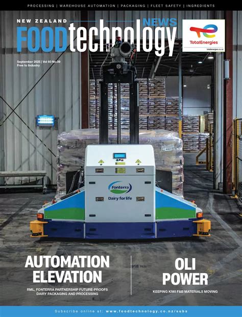 Foodtech Packtech 2025 Nz Food Technology News