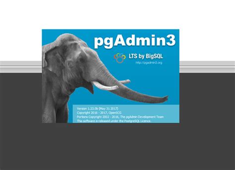 Pgadmin3 Lts Com Suporte A Postgresql 96 E 10 By Alexandre Liberato