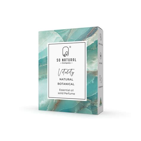 Aromatherapy Natural Solid Perfume Vitality So Natural Company