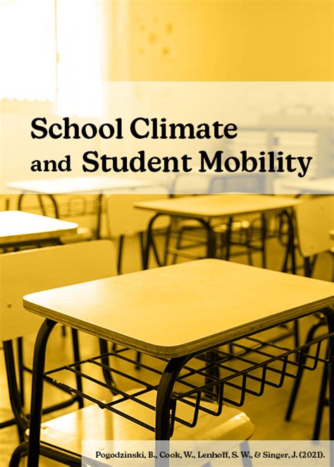 School Climate And Student Mobility Detroit Peer